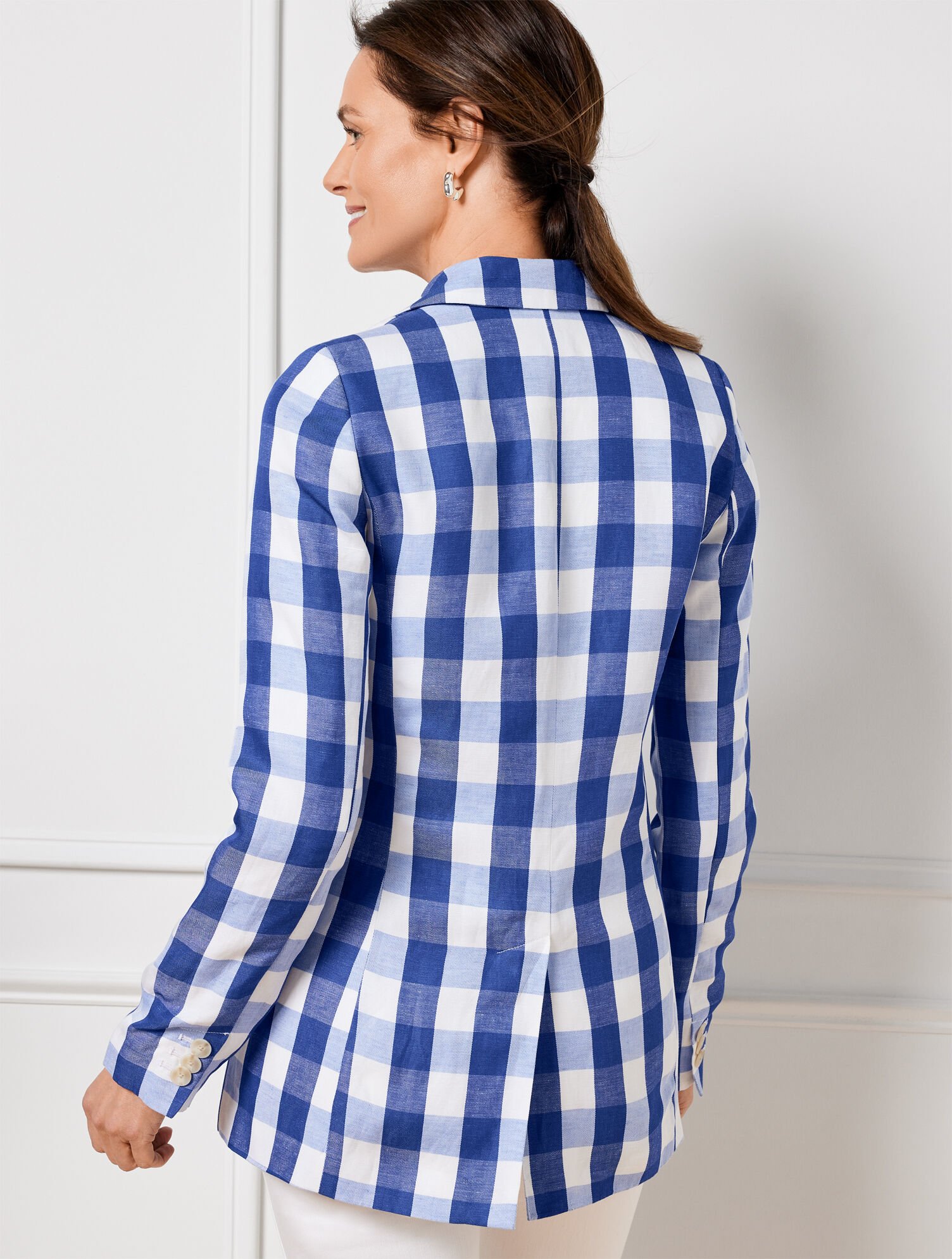 Gingham Blazer | Talbots