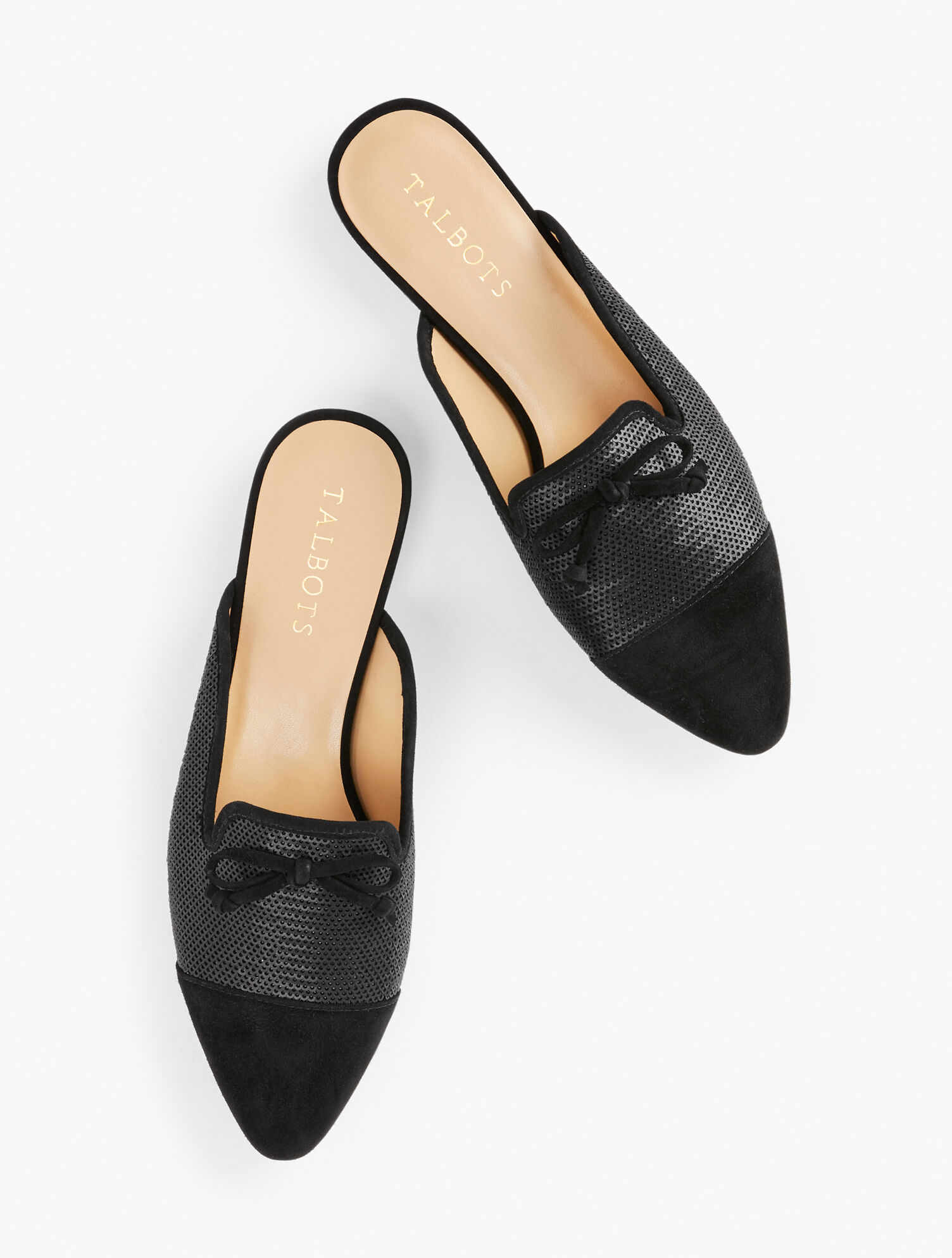 Edison Sequin Mules | Talbots