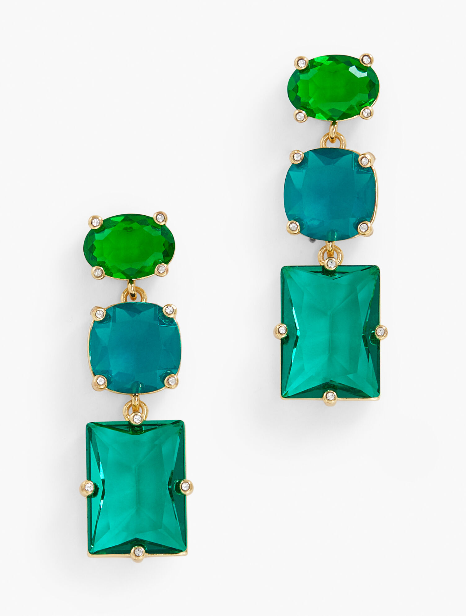 Classic Crystal Statement Earrings | Talbots