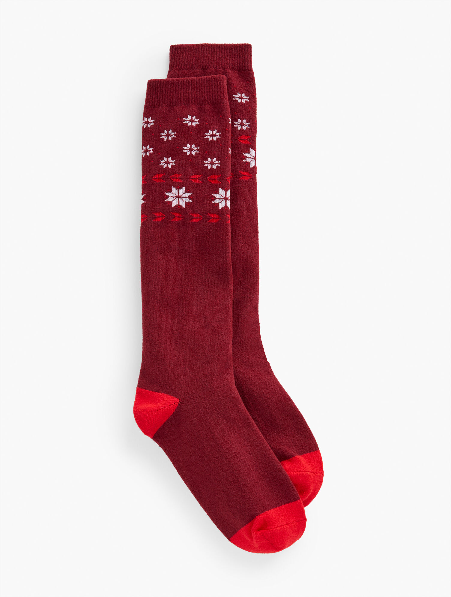 Snowflake Boot Socks | Talbots