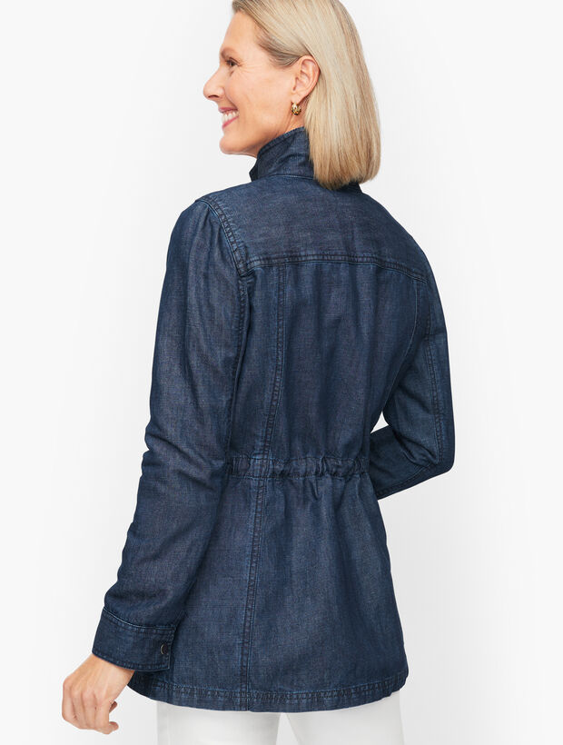 Twill Field Jacket | Talbots