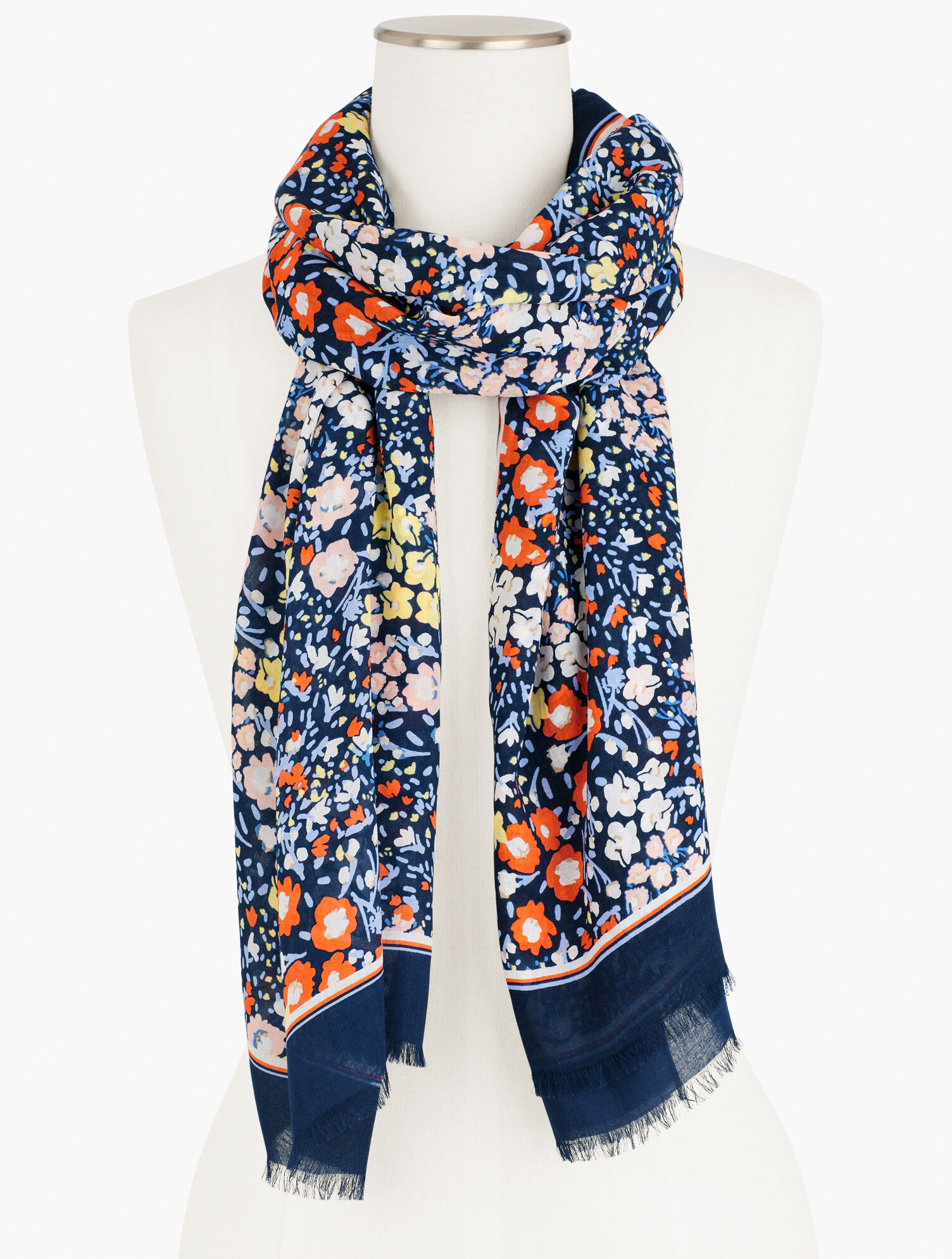 Floral Garden Oblong Scarf | Talbots