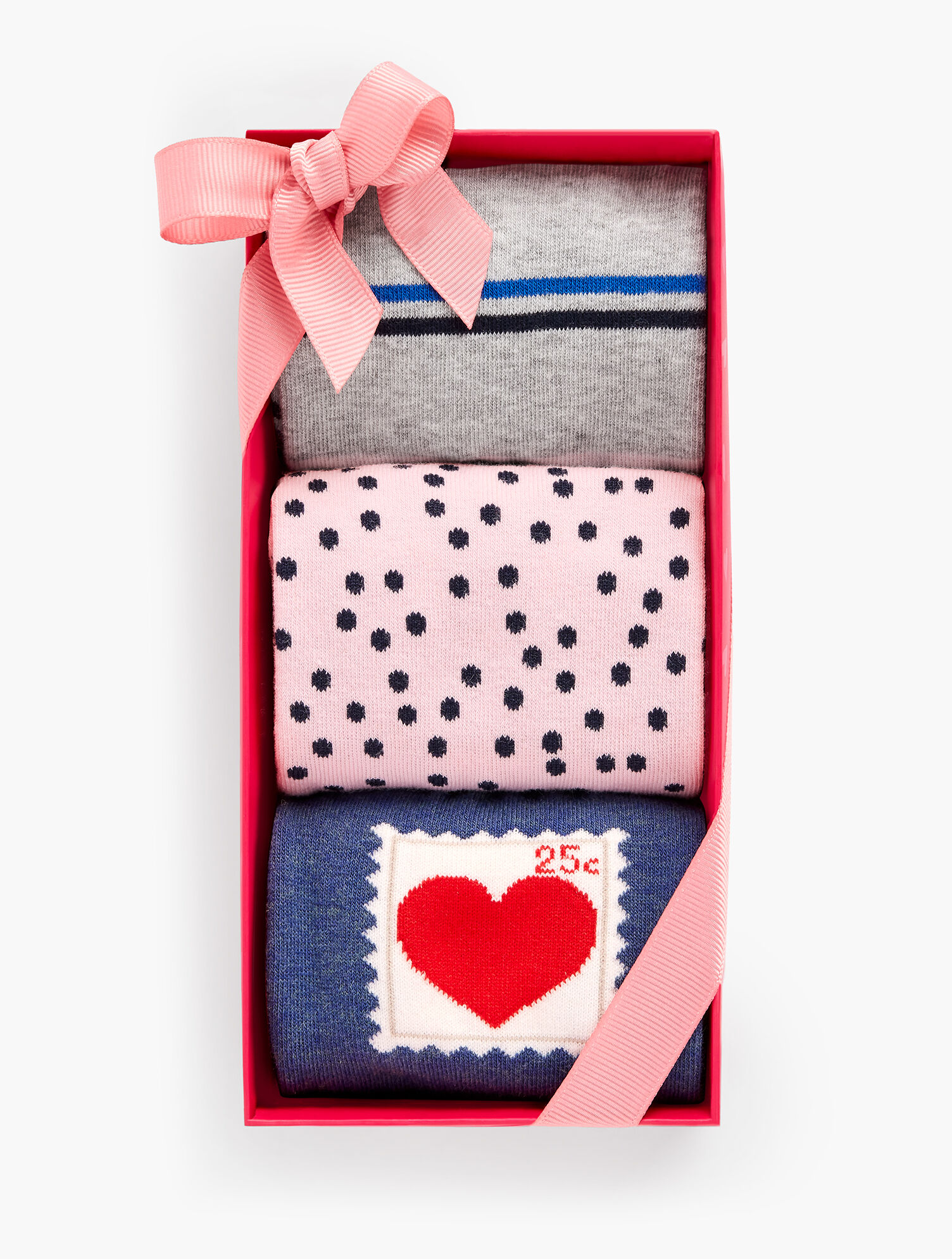 Valentine's Day Socks-3-Pack | Talbots
