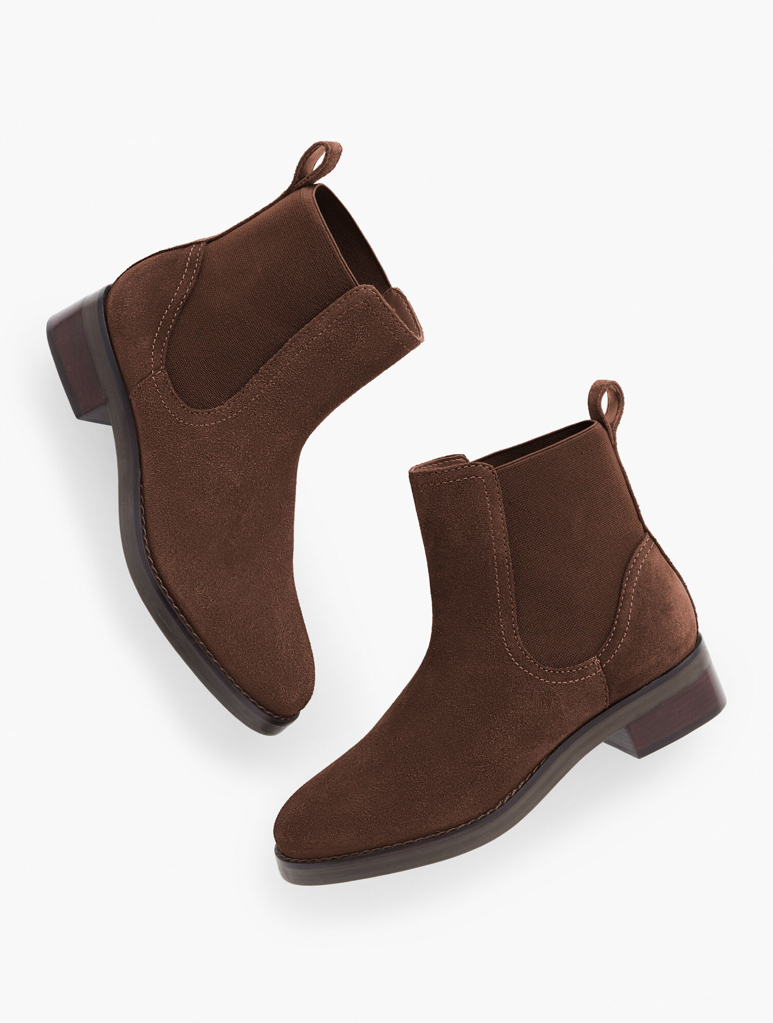 Tish Suede Ankle Boots | Talbots