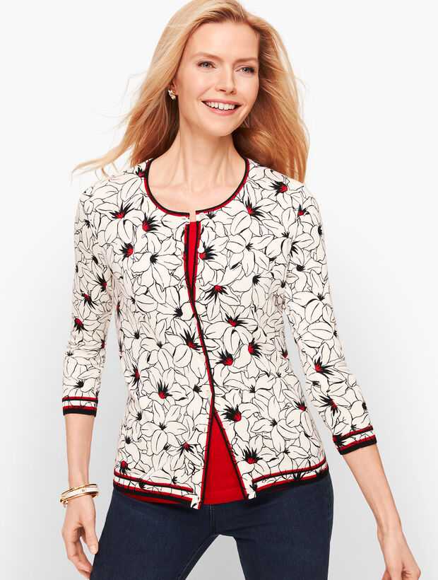 Charming Cardigan - Floral | Talbots