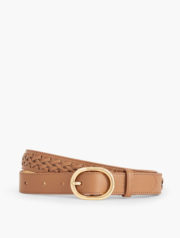 Braided Leather Belt | Talbots