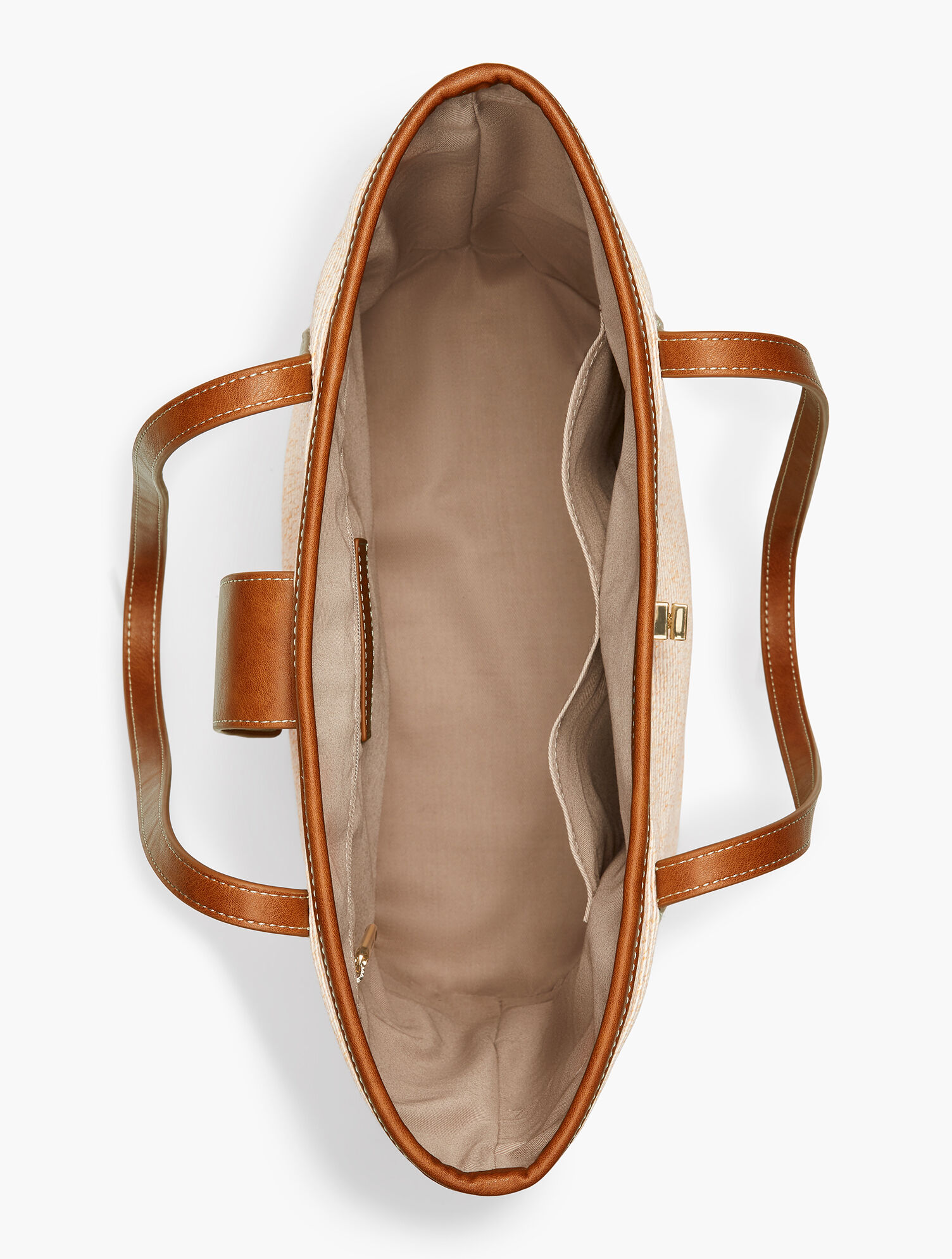 Packable Paper-Straw Tote Bag | Talbots