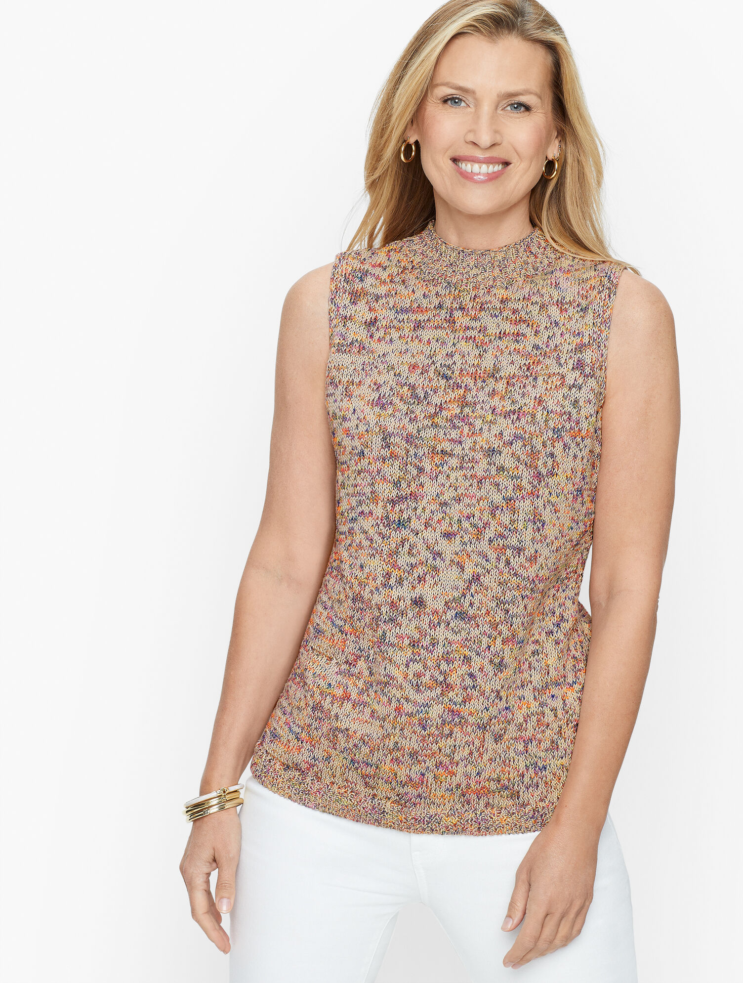 Marl Mockneck Shell | Talbots