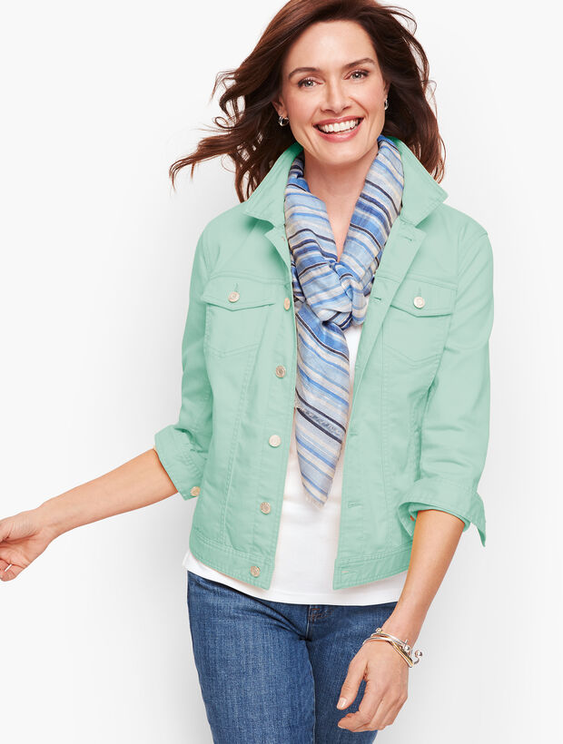 Classic Jean Jacket - Solid | Talbots