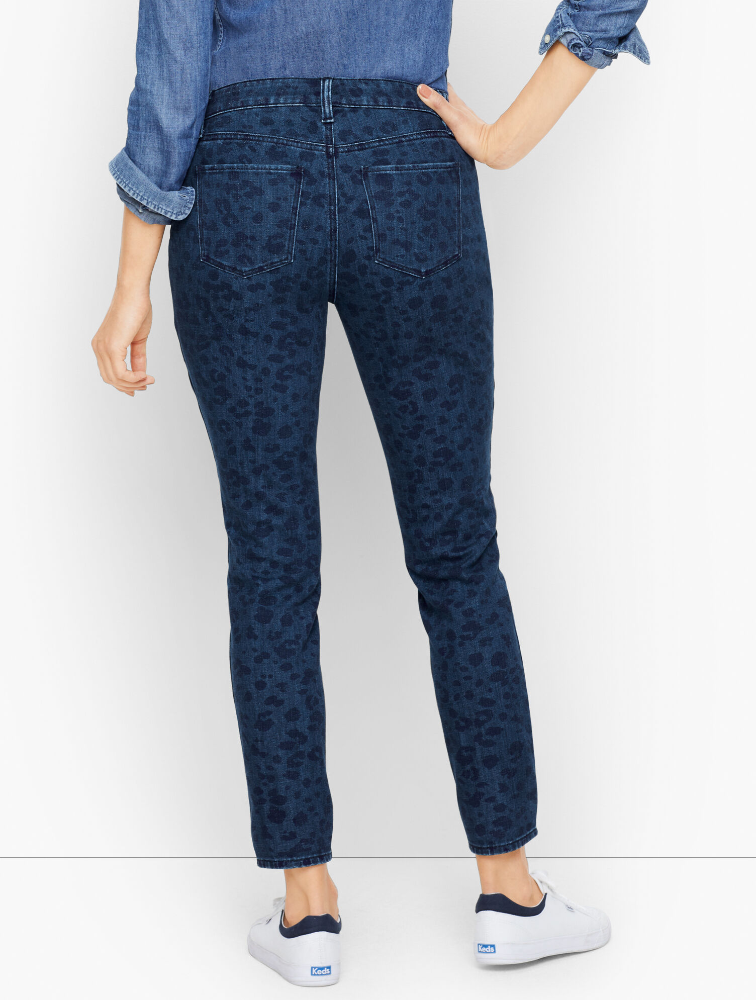 Slim Ankle Jeans - Alluring Animal | Talbots