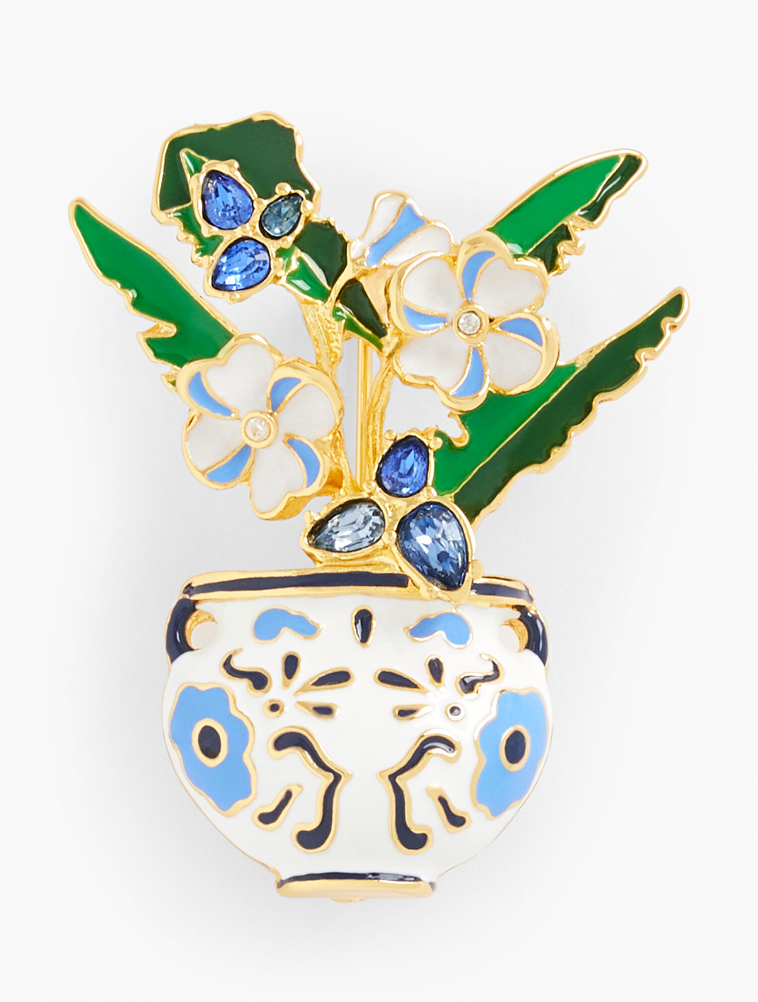 Citrus Vase Brooch | Talbots