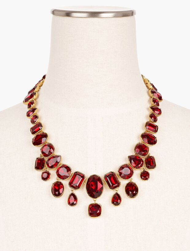 Ruby Slippers Statement Necklace | Talbots
