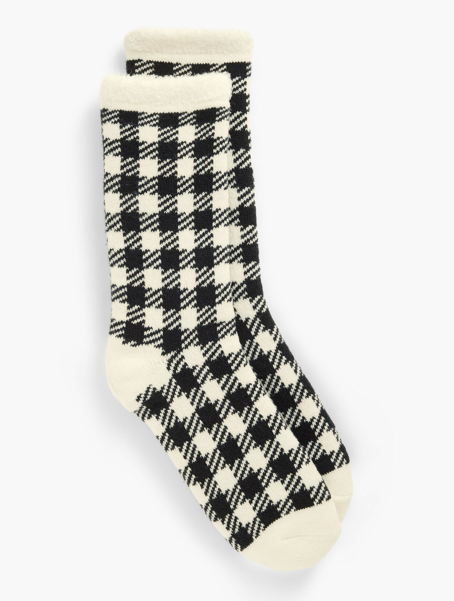 Buffalo Check Cozy Trouser Socks | Talbots
