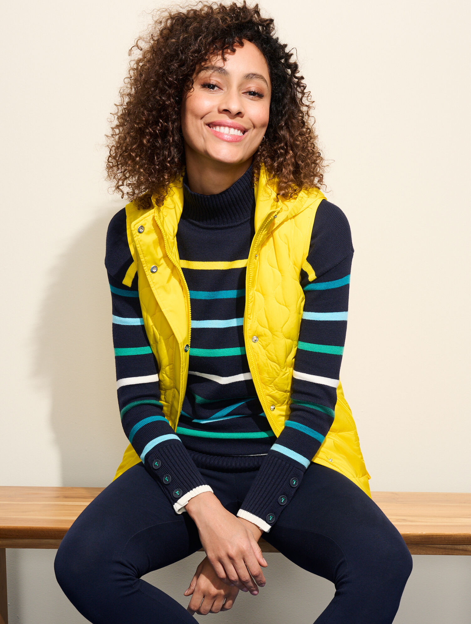 Packable Hood Quilted Vest | Talbots