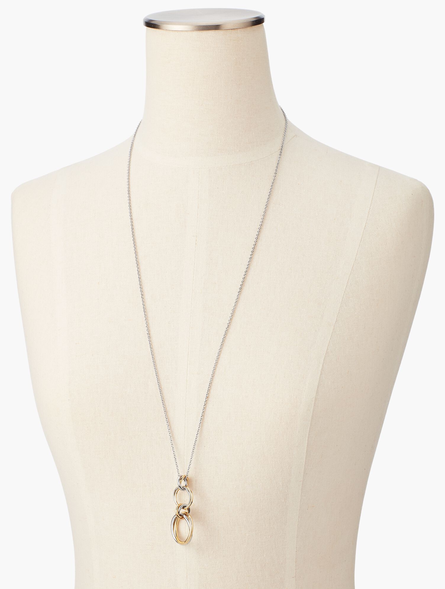 Interlocking Rings Pendant | Talbots