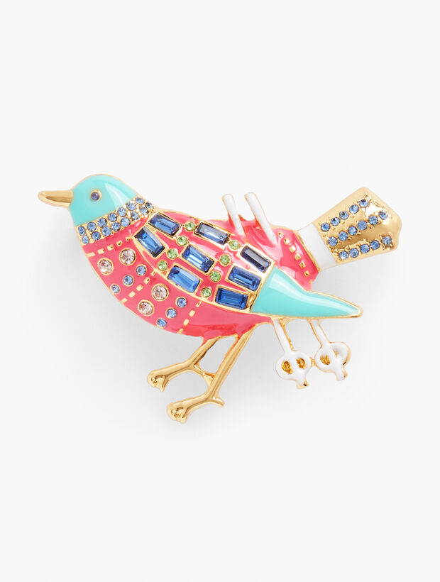 Blue Bird Brooch | Talbots