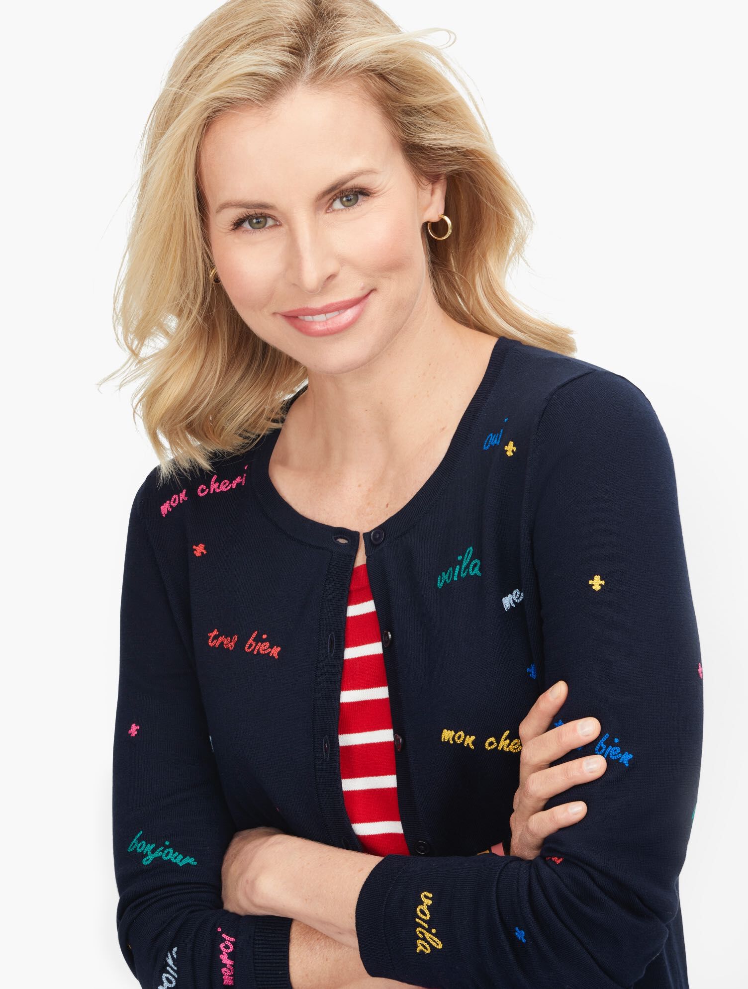 Charming Cardigan - Embroidered | Talbots