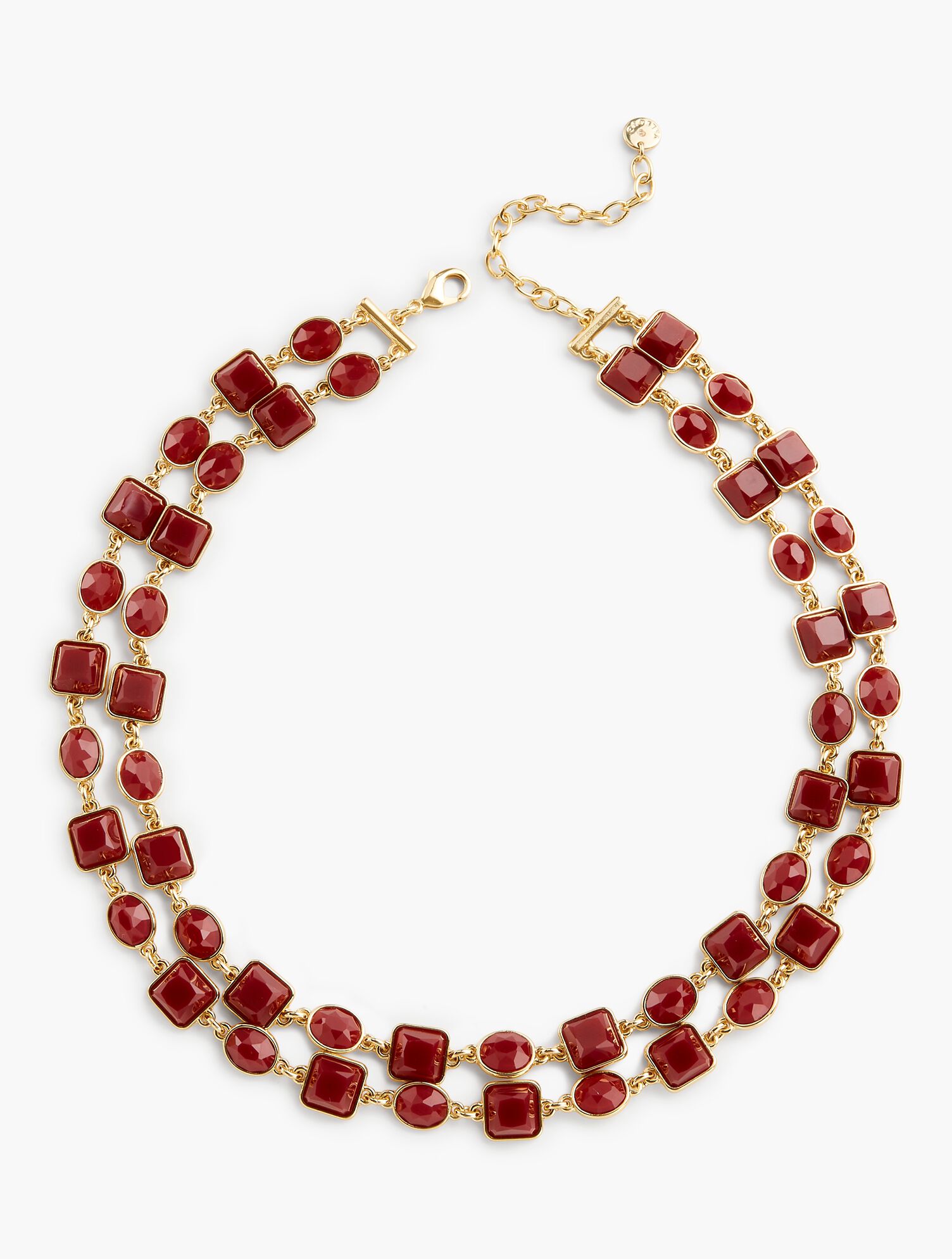 Two-Layer Stone Necklace | Talbots
