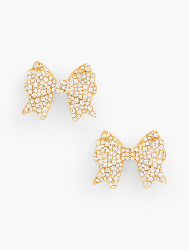 Party Bow Stud Earrings | Talbots