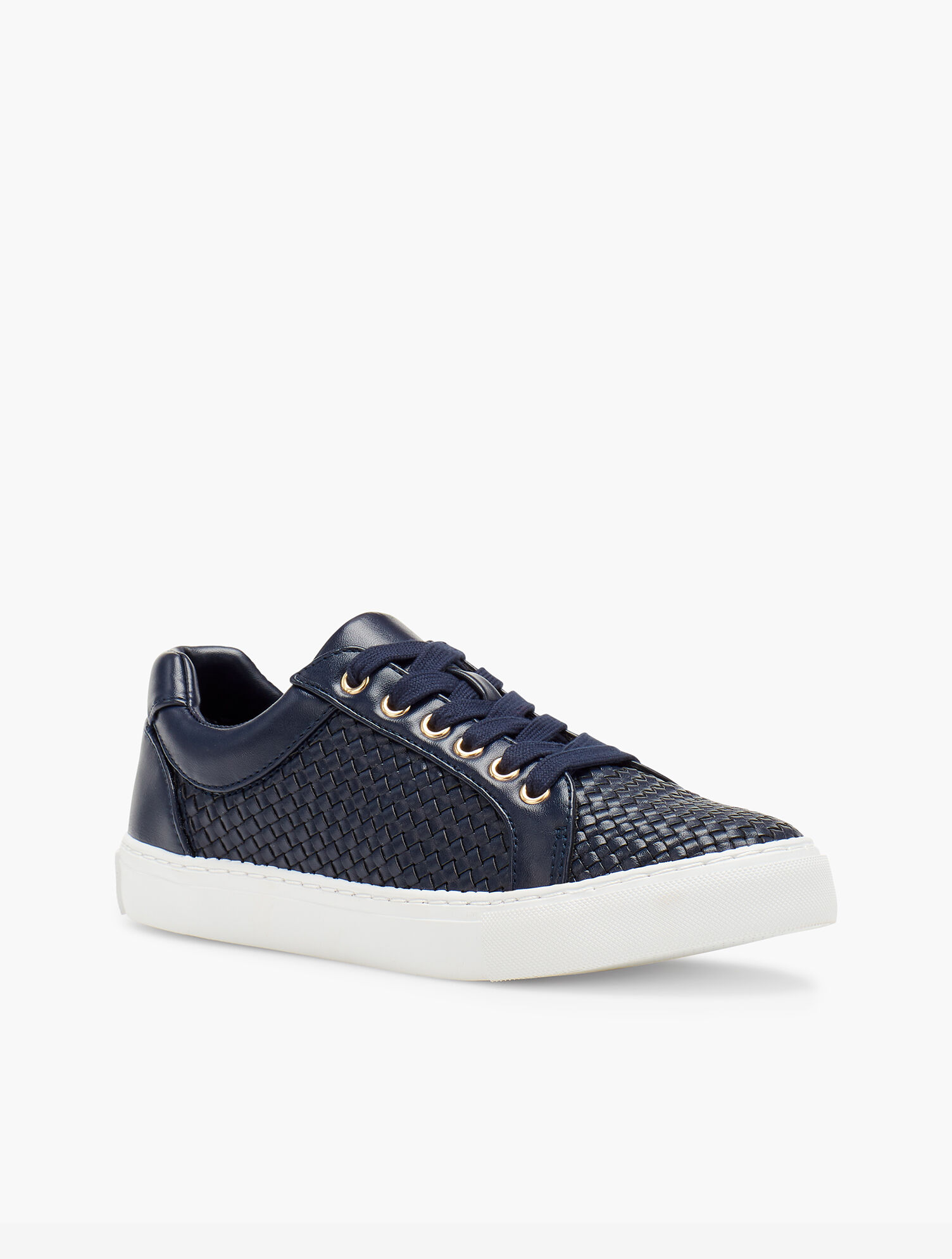Modern Basketweave Sneaker | Talbots