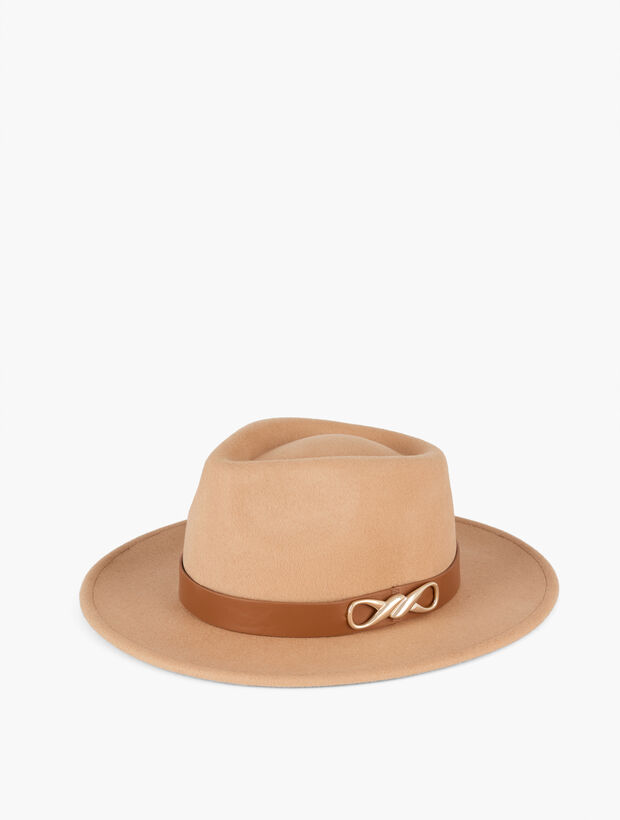 Buckle Trim Fedora | Talbots