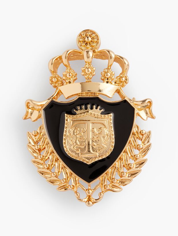 Regal Crest Brooch | Talbots