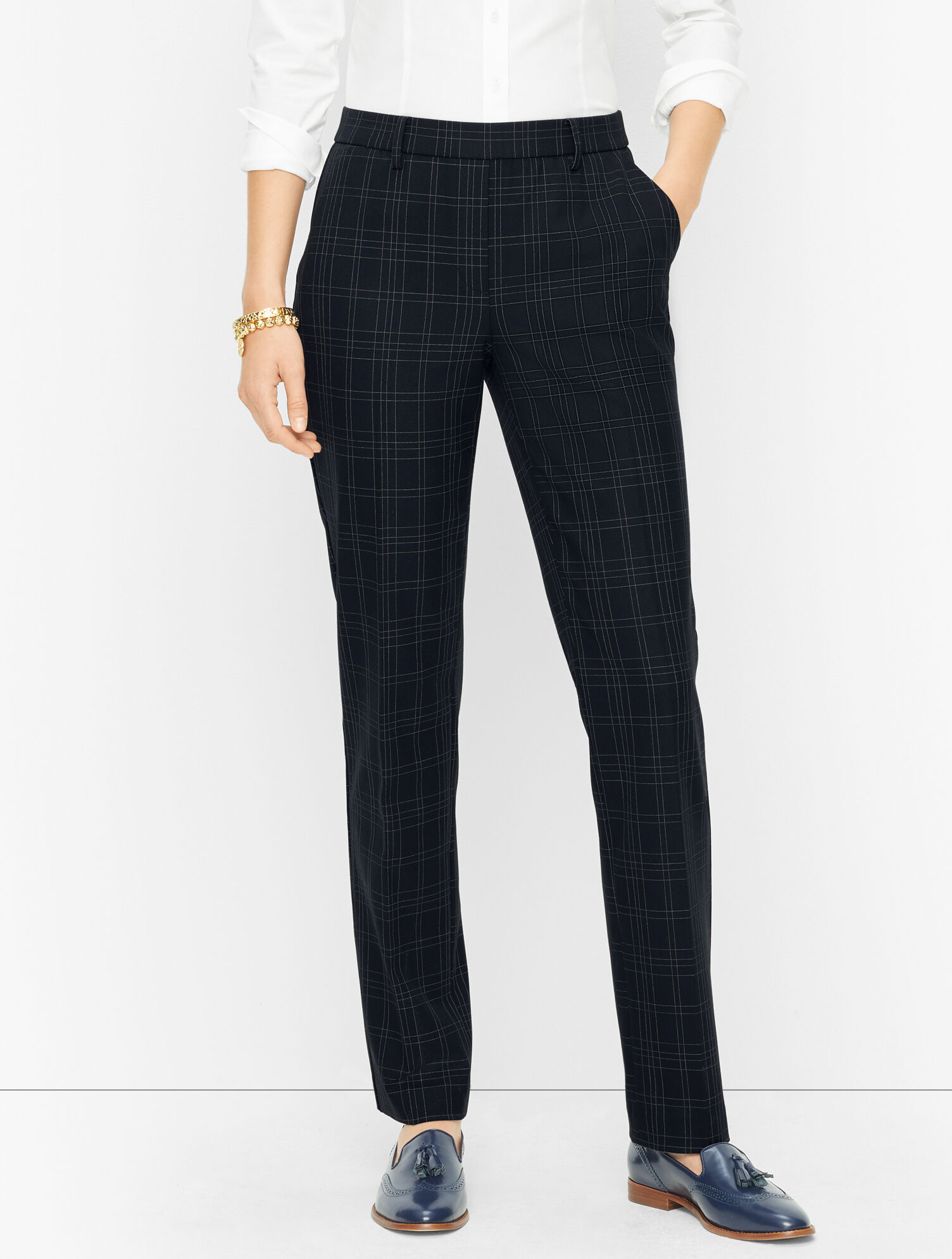 Talbots Cambridge Pants - Windowpane | Talbots