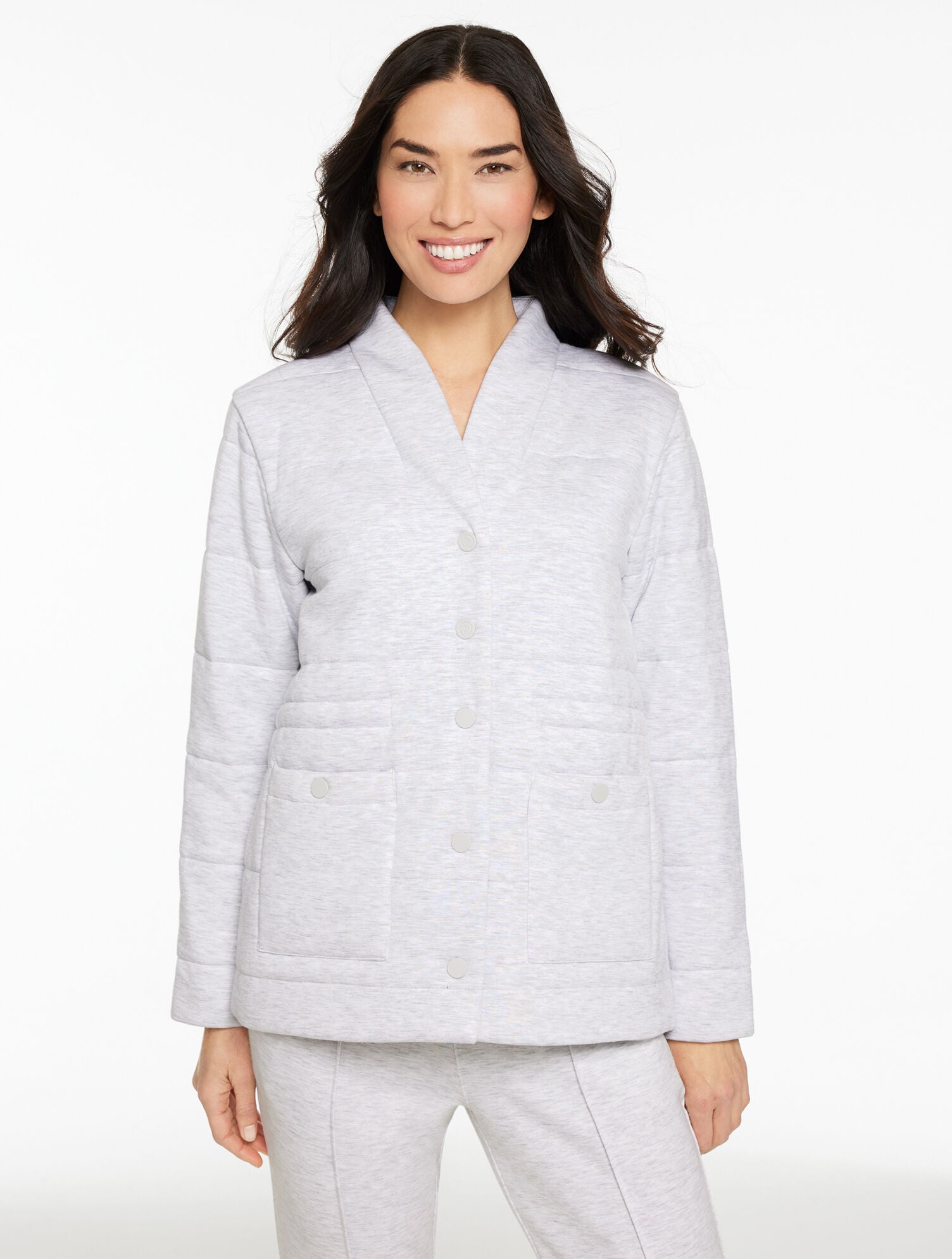 AirKnit Stretch Quilted Jacket | Talbots