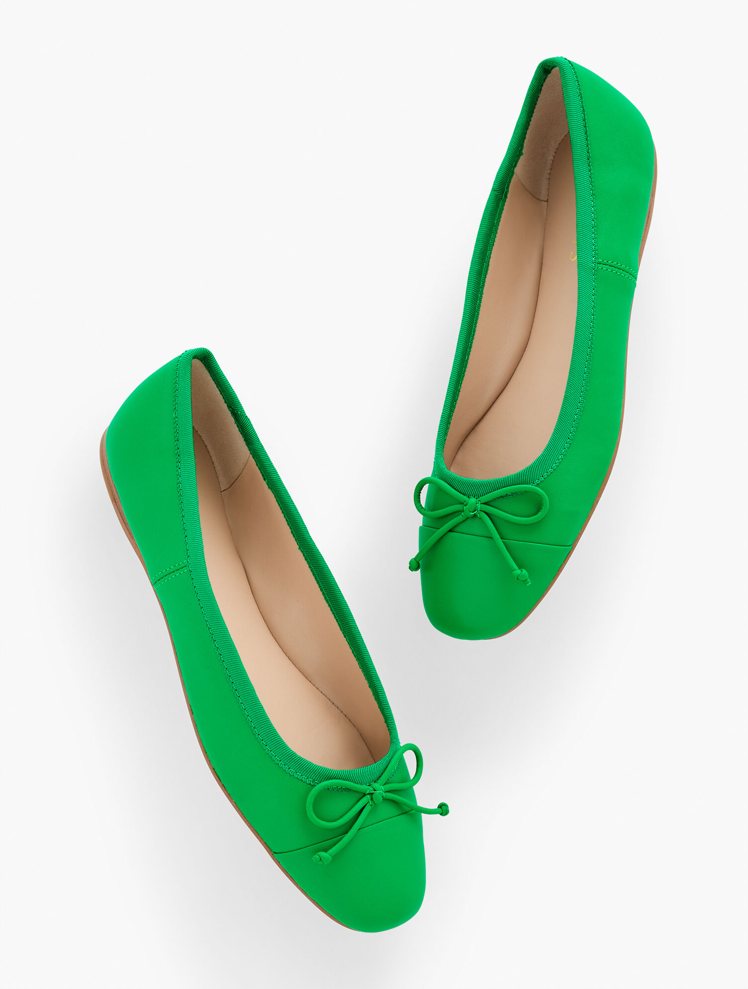 Blaine Soft Sole Nappa Ballet Flats | Talbots