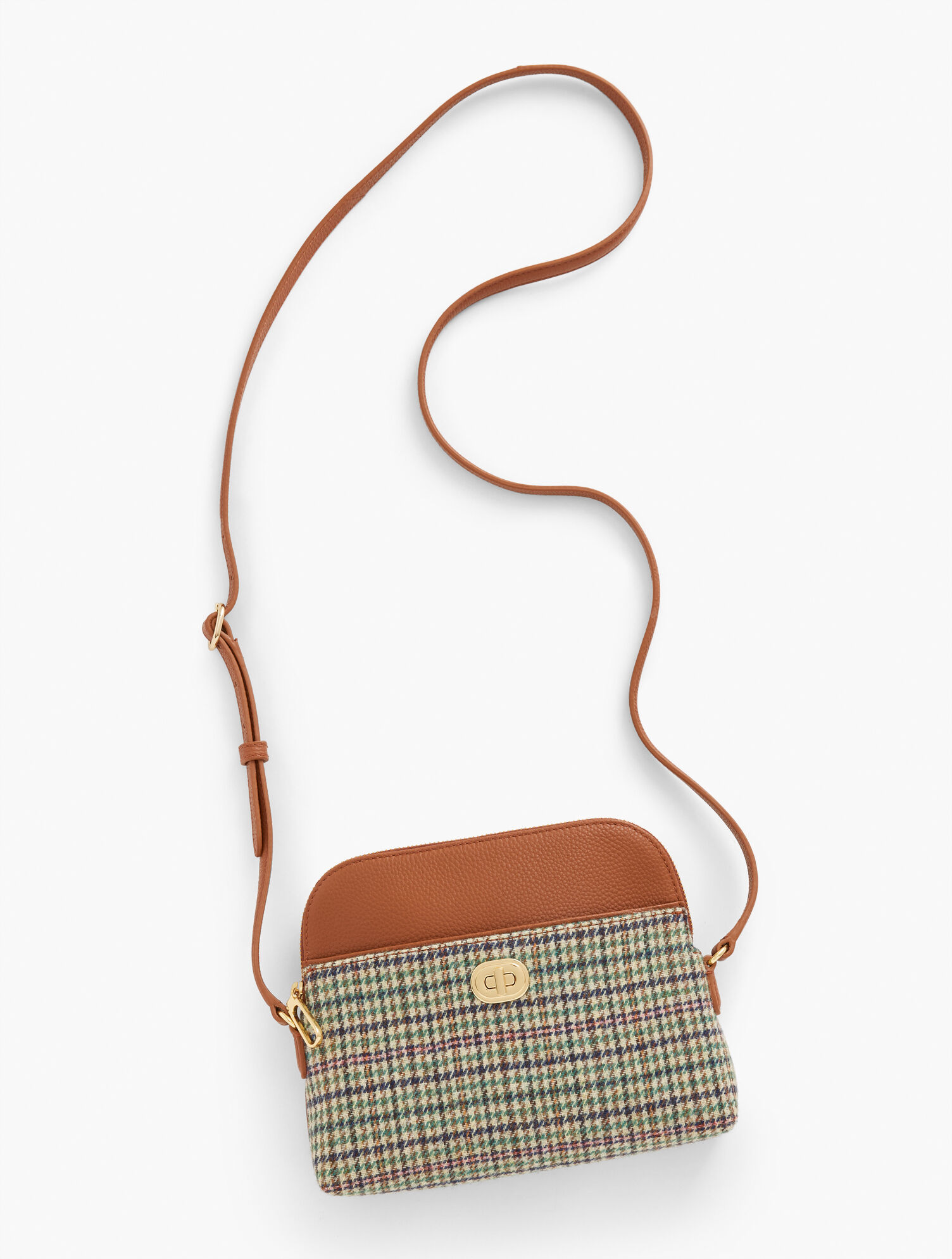 Rustling Check Crossbody Bag | Talbots