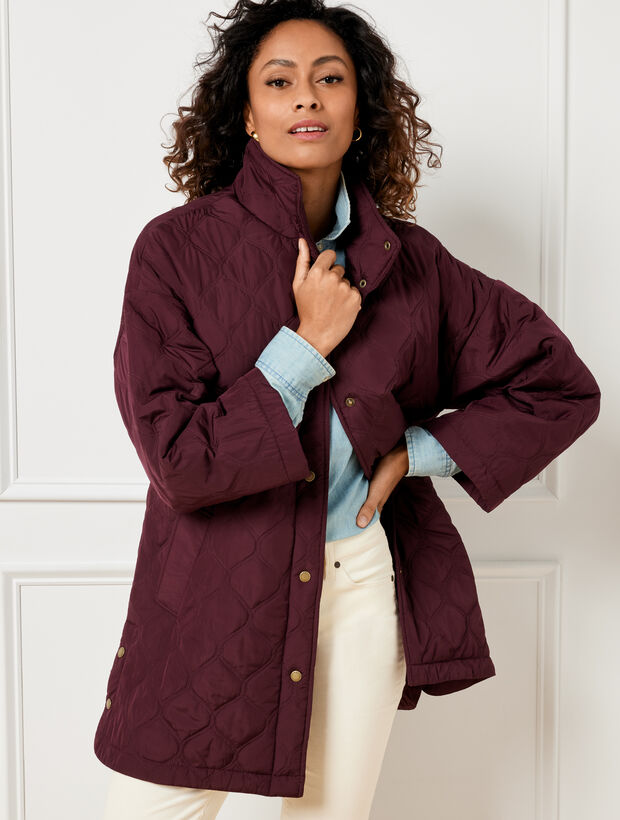 Quilted Capelet | Talbots