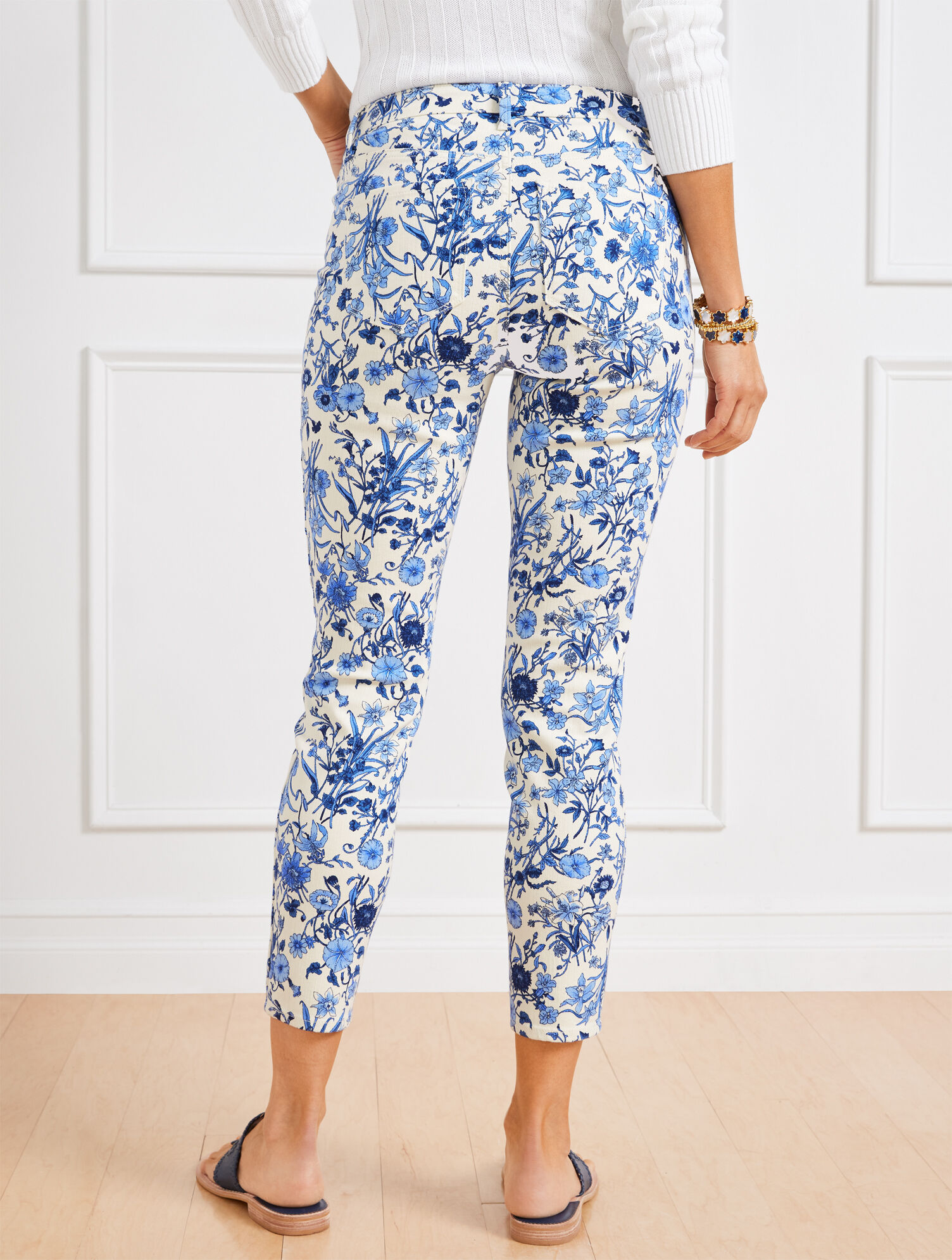 Jegging Crops - Whimsical Garden | Talbots