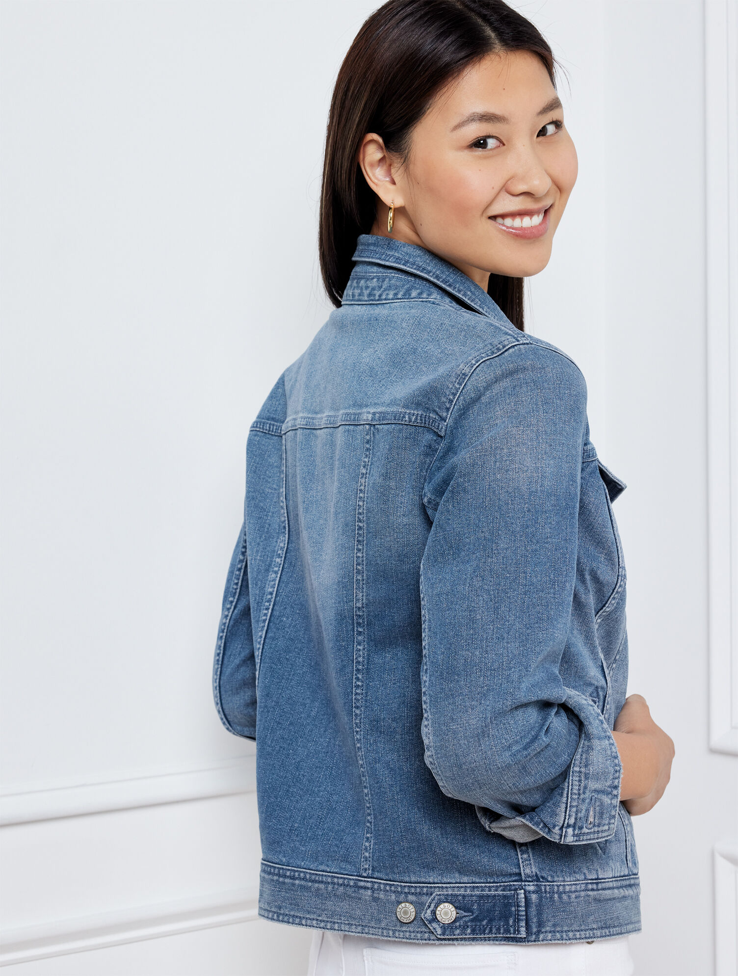 Classic Jean Jacket - Rosie Wash | Talbots