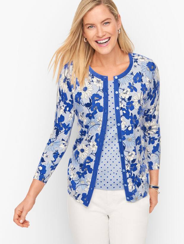 Charming Cardigan - Floral | Talbots