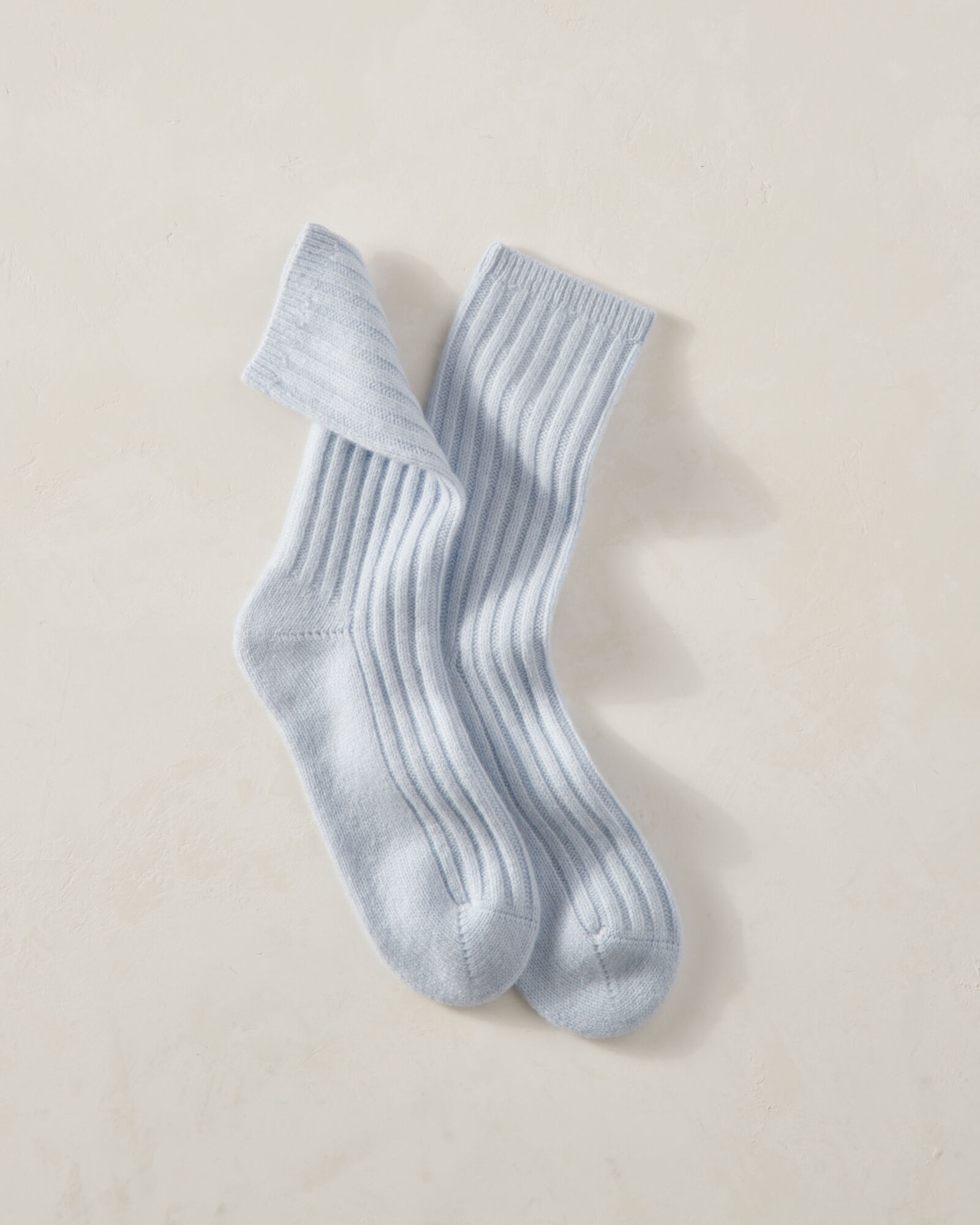 Cashmere Blend Ribbed Socks | Talbots