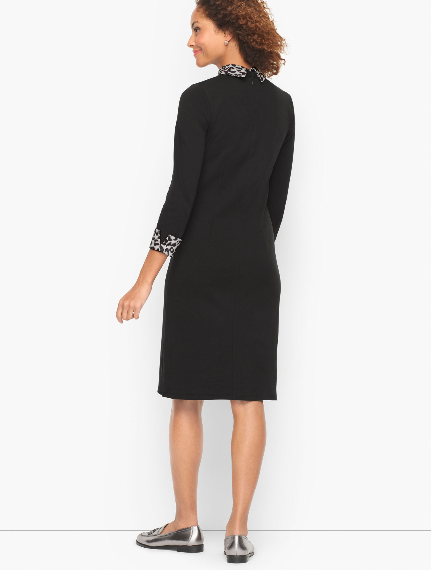 Collared Shift Dress | Talbots