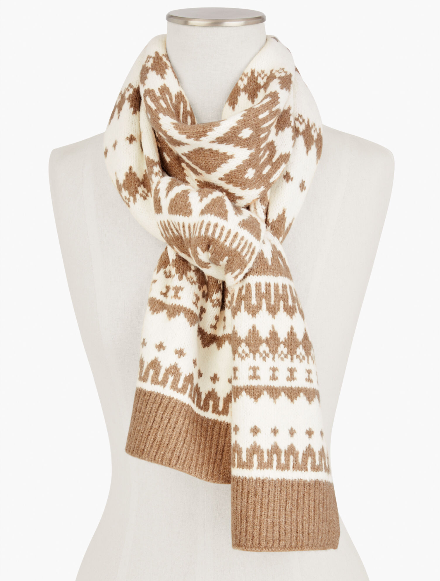 Fair Isle Scarf | Talbots