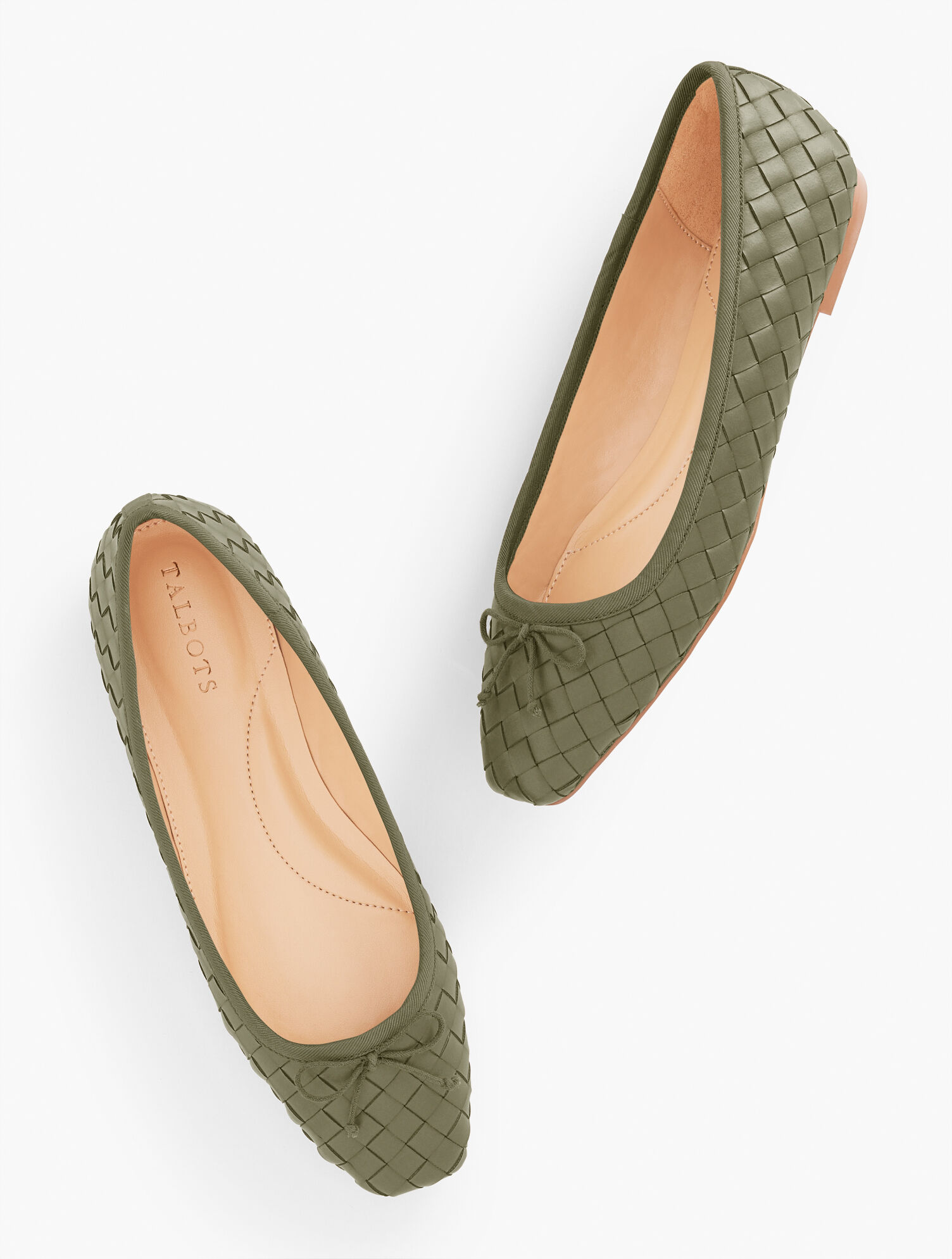 Tinsley Woven Ballet Flats | Talbots