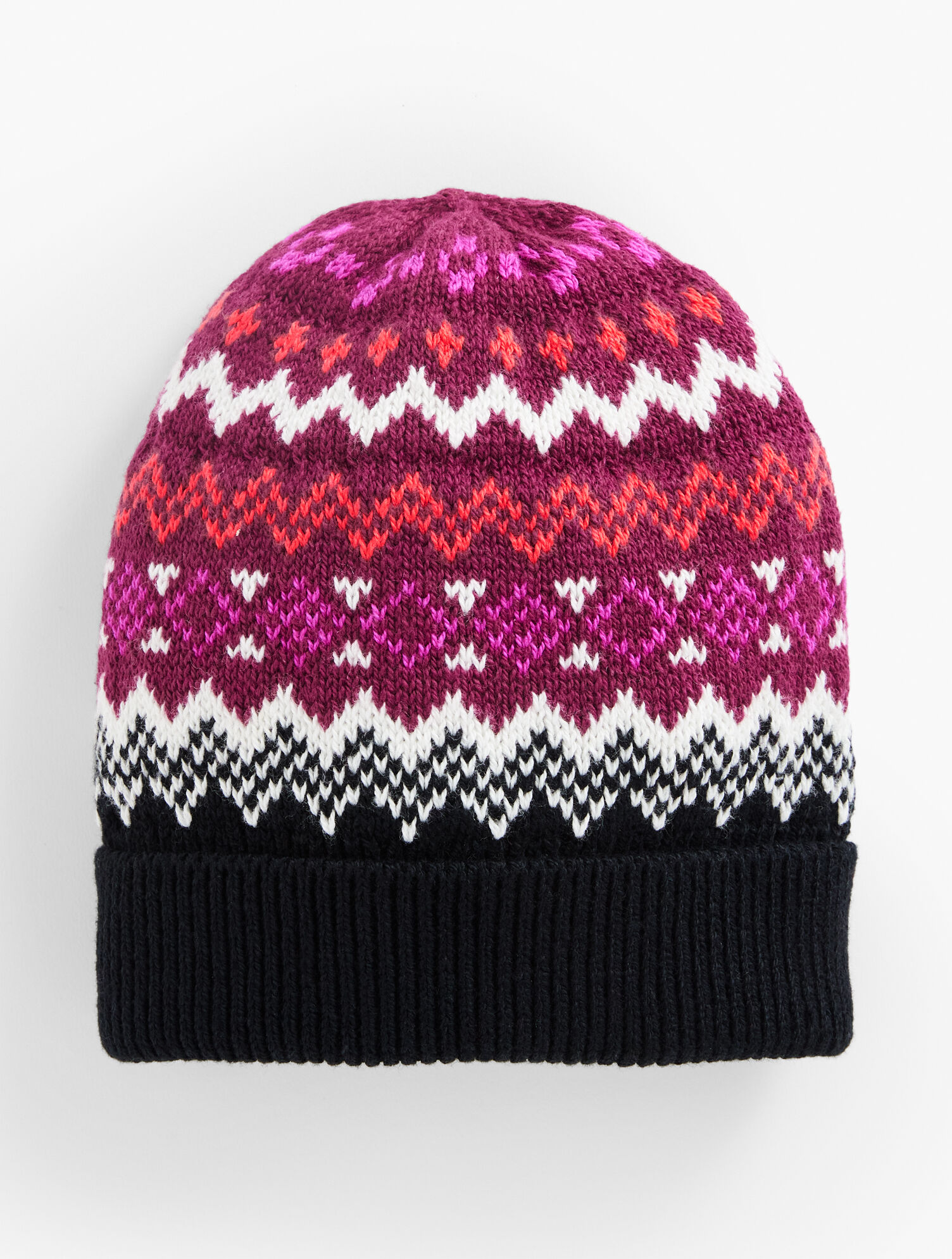Modern Fair Isle Beanie | Talbots