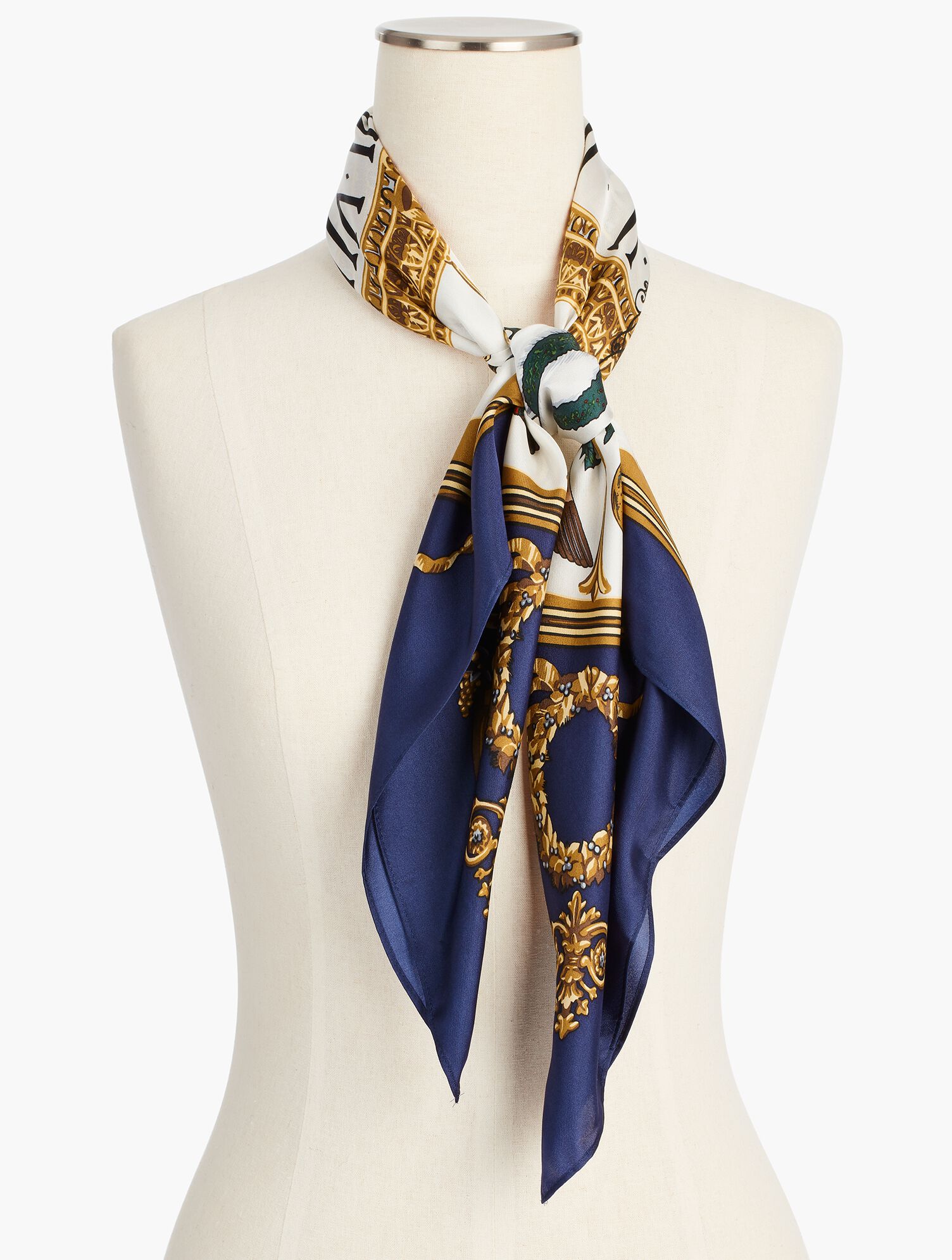 Holiday Silk Scarf | Talbots