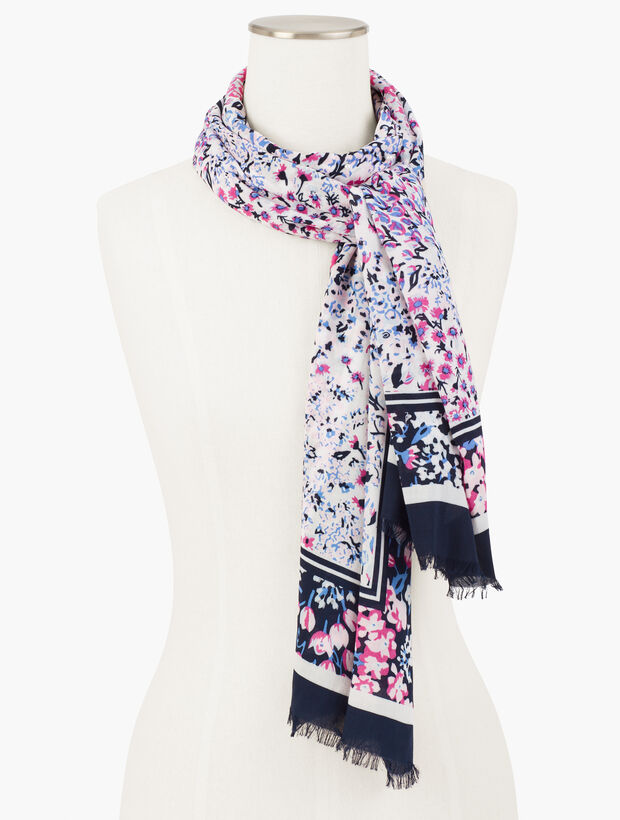 Floral Garden Oblong Scarf | Talbots