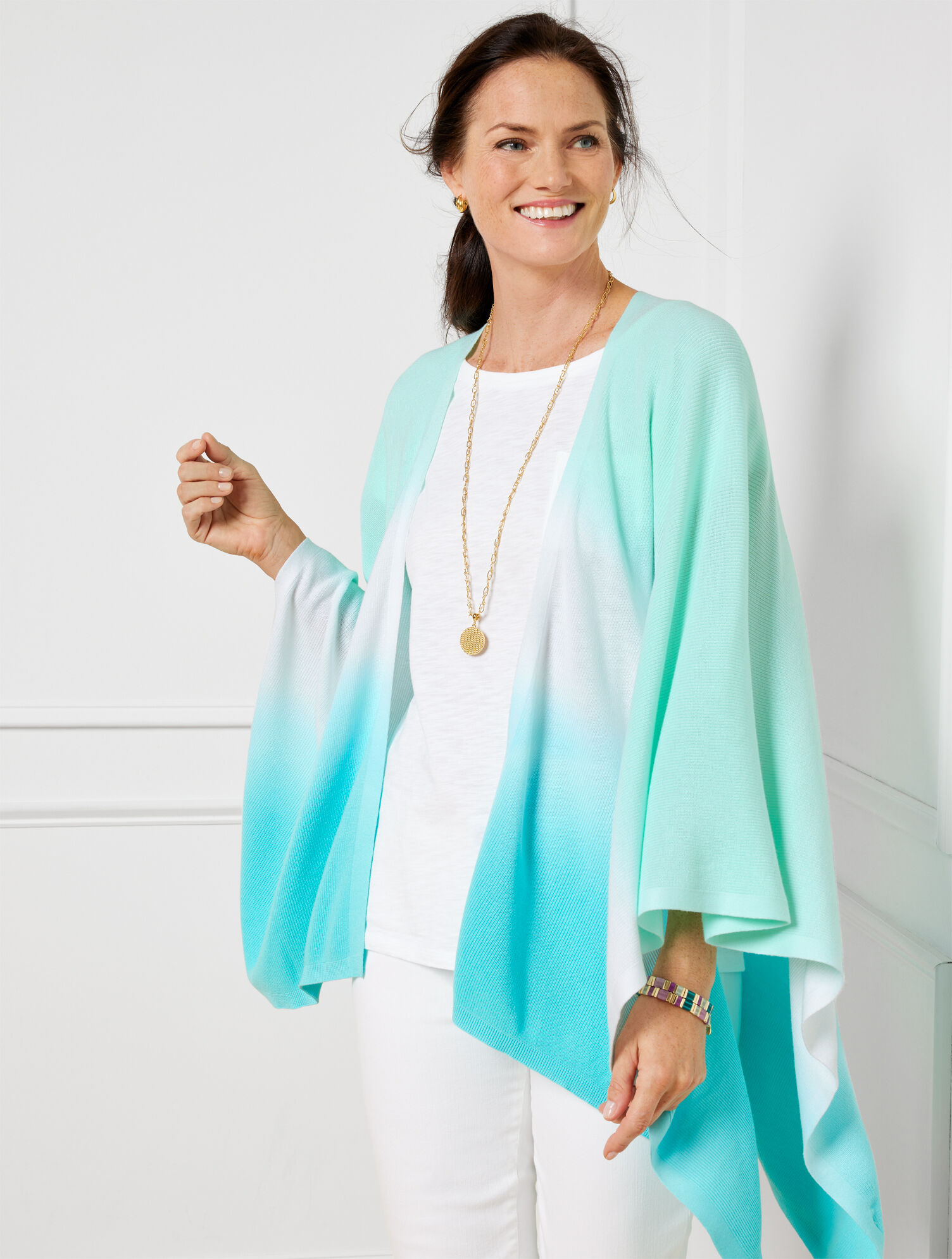 Ombré Ruana | Talbots