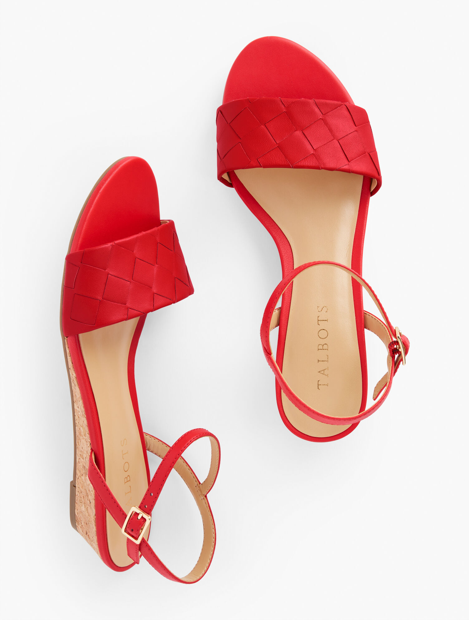 Capri Woven Nappa Sandals | Talbots