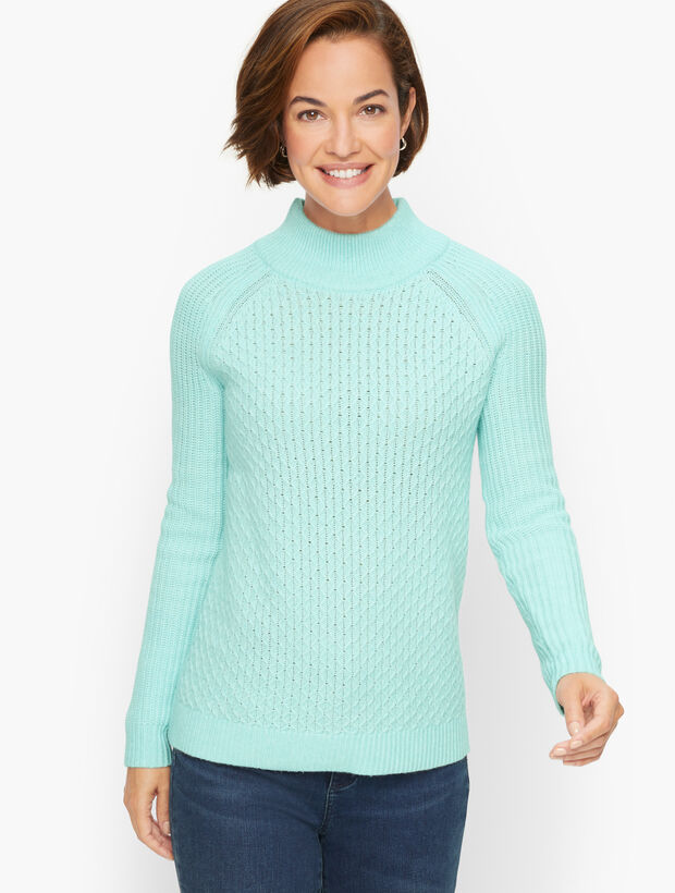 Textured Stitch Sweater | Talbots