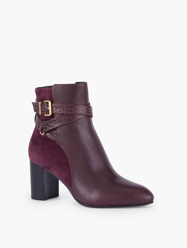 Simone Vachetta Ankle Boots | Talbots