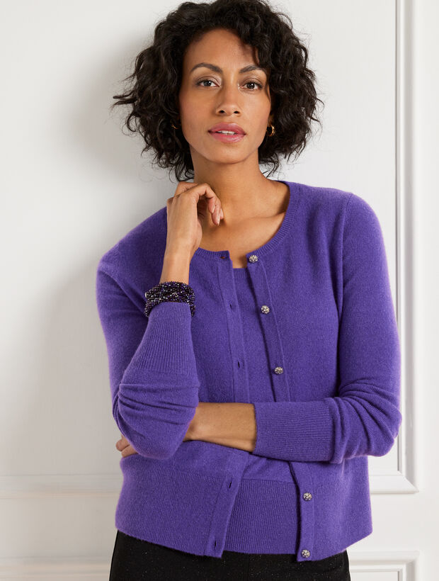 Cashmere Charming Cardigan | Talbots