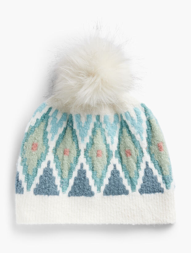 Zig-Zag Fair Isle Hat | Talbots
