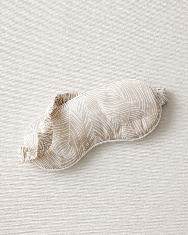 Washable Silk Fern Print Eye Mask | Haven Well Within