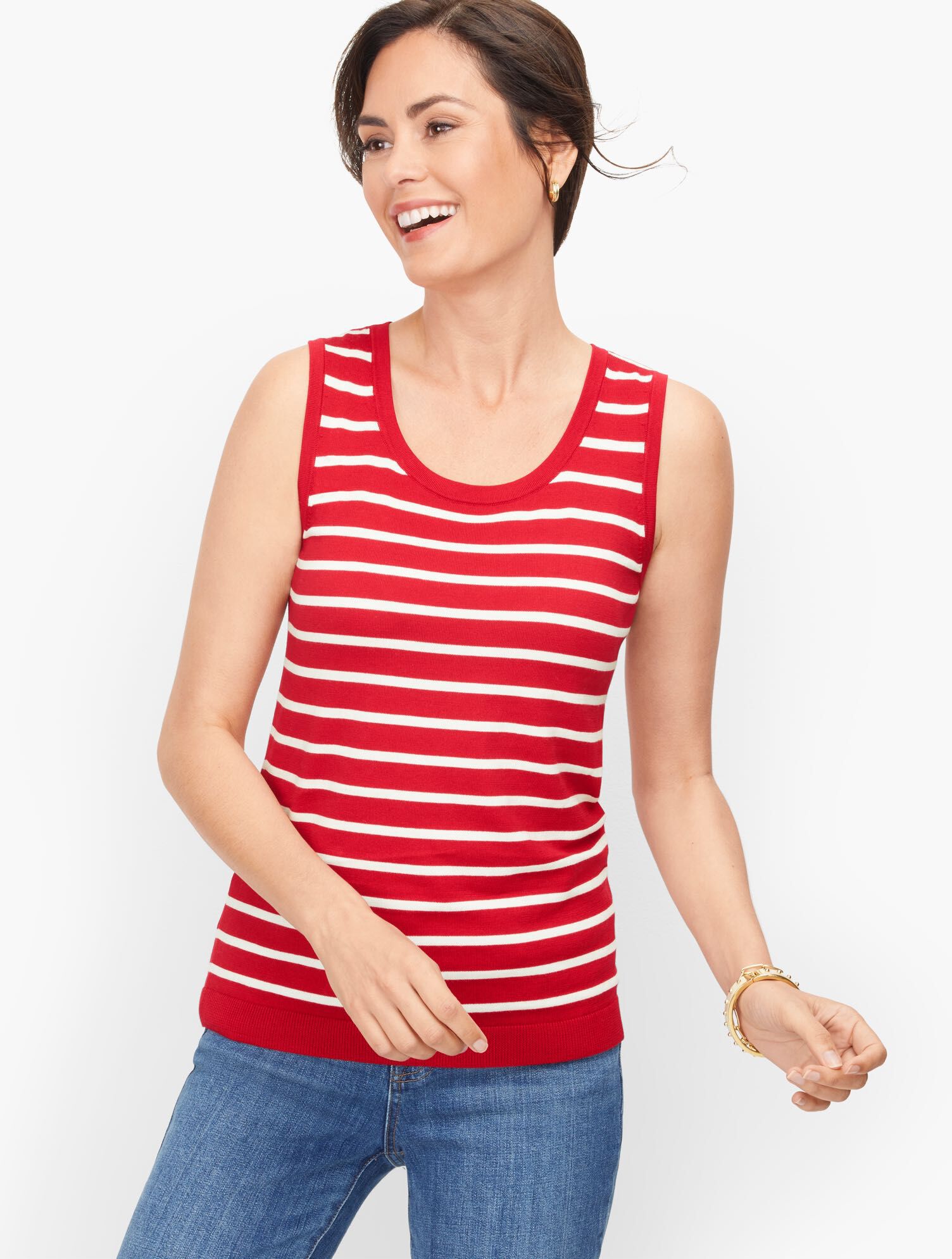 Charming Shell - Tipped Stripe | Talbots