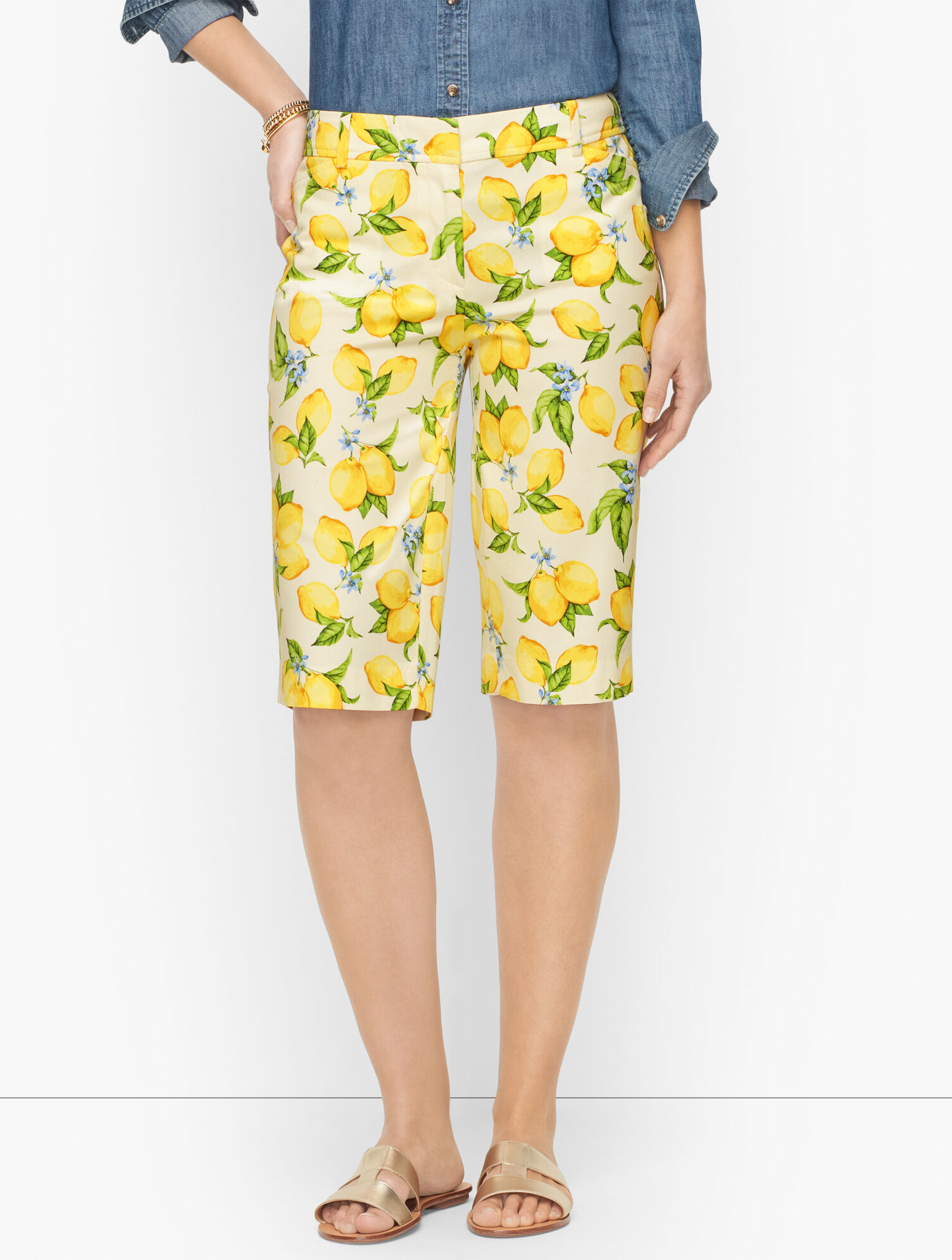 Perfect Shorts - 13" - Lemon Blossom | Talbots